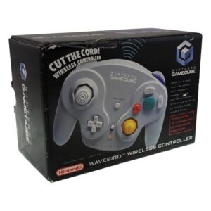 gamecube wavebird wireless controller - grey