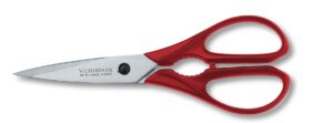 victorinox cutlery 4-inch kitchen shear, red poly handle