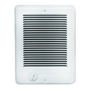 cadet com-pak electric wall heater complete unit with thermostat (model: csc152tw, part: 67506), 5120/3840 btu, 240/208 volt, 1500/1125 watt, white