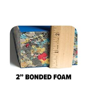 BONDED FOAM MAT 5'X10'X2" - Fasteners All Sides