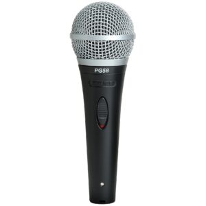 shure pg58 dynamic vocal microphone