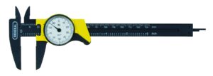 general tools 145 6-inch plastic dial caliper, thousandths reading