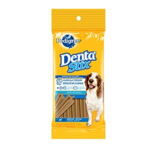 pedigree dentastix, original, large, 6.07 oz