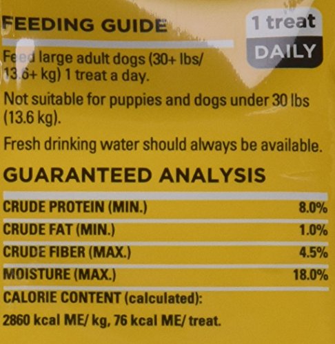 Pedigree Dentastix, Original, Large, 6.07 oz