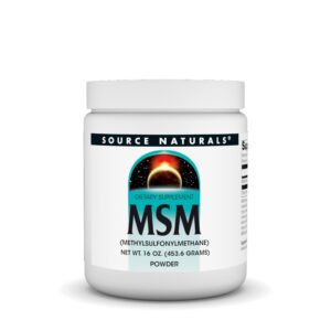 source naturals msm, (methylsulfonylmethane) - 16 ounce powder