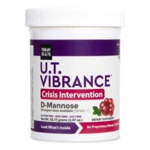 vibrant health, u.t. vibrance powder, crisis intervention for urinary tract health, 10 servings