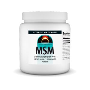 source naturals msm (methylsulfonylmethane) net wt. 35 ounce (1,000 grams) - powder