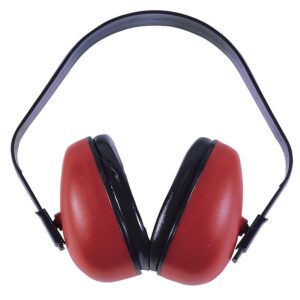 radians def-guard 23 earmuff - red