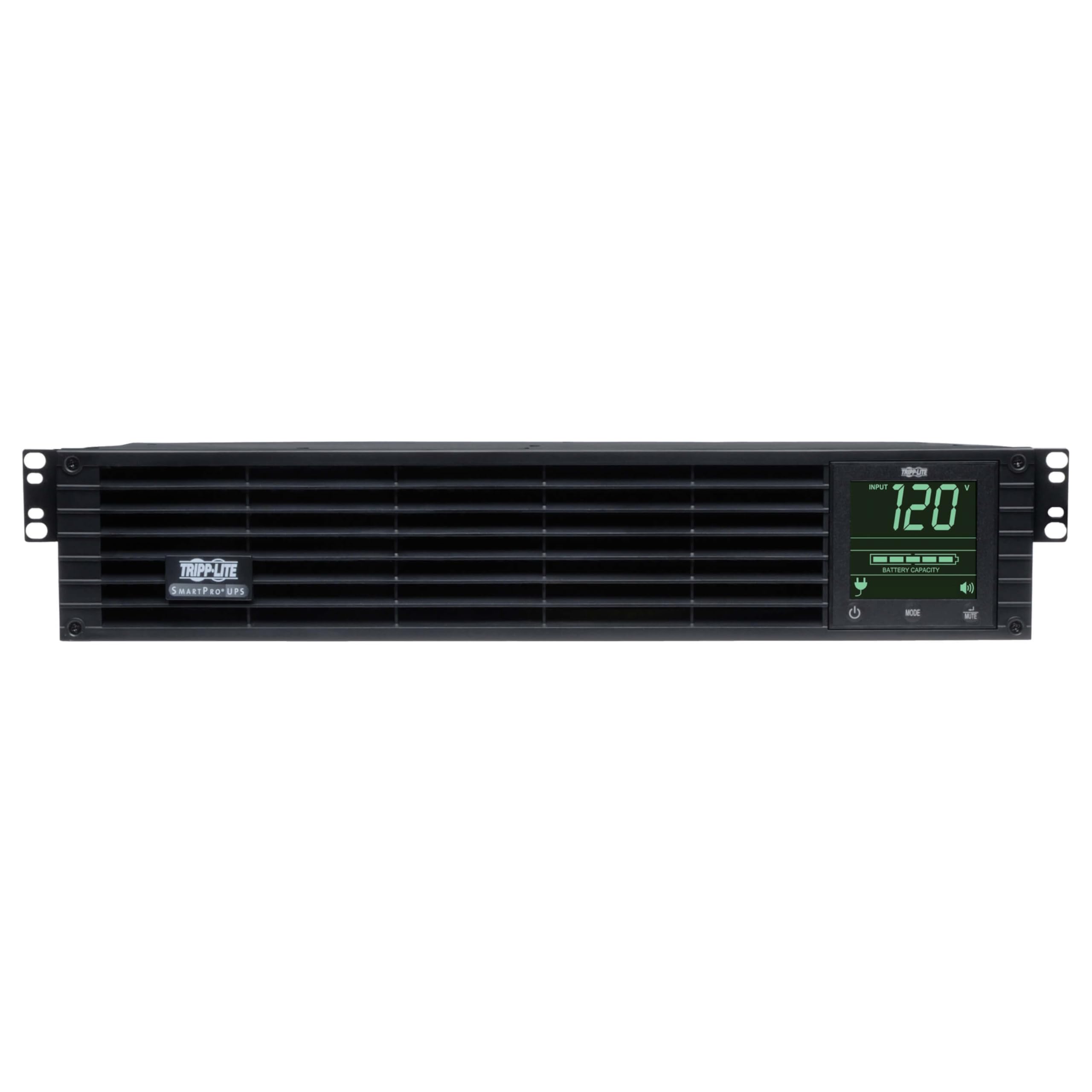 Tripp Lite 1500VA Smart UPS Back Up, Sine Wave, 1350W Line-Interactive, 2U Rackmount, LCD, USB, DB9, 2 & 3 Year Warranties, $250,000 Insurance (SMART1500RM2U)