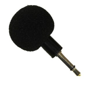 williams sound mic 014-r plug mount microphone; can be used with pocketalker, digiwave dlt transceivers or t2863 fm transmitter; 3.5mm mono plug; omnidirectional condenser