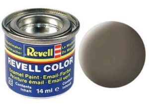 revell enamels 14ml olive brown matt paint