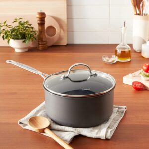 Cuisinart 6193-20 Chef's Classic Non-Stick 3-Quart Nonstick-Hard-Anodized, Saucepan w/Cover