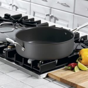 Cuisinart 633-30HP1 Chef's Classic 5.5-Quart Saute Pan Nonstick-Hard-Anodized, Black