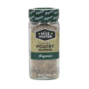 the spice hunter poultry seasoning, organic, 1.1-ounce jar