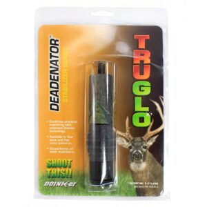 truglo deadenator 4.5-in stabilizer series, realtree hardwoods green