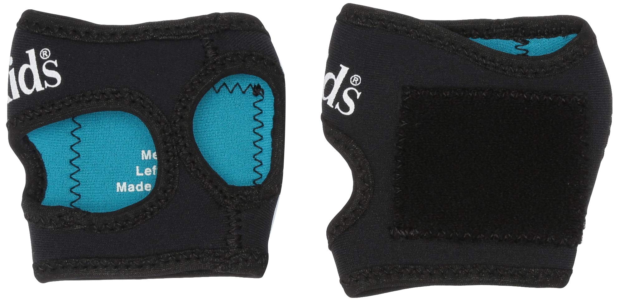 SKIDS Volleyball Palm Protectors, Medium, Black