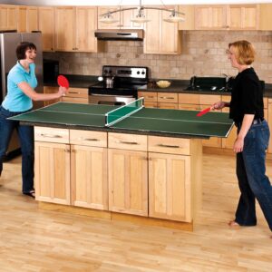 Viper by GLD Products 3-in-1 Portable Table Tennis Top, Turn Any Surface into a Game Table for Quick Paced Fun in Any Location, Green, one Size