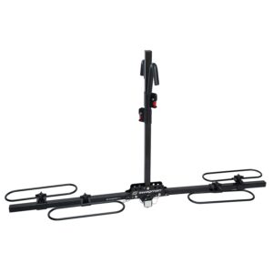 swagman xc2 hitch mount bike rack , black, 2-inch receiver