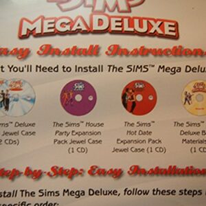 The Sims Mega Deluxe (The Sims / House Party / Livin' Large / Hot Date)