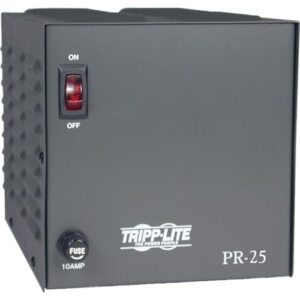 tripp lite pr25 dc power supply 25a 120v ac input to 13.8v dc output taa gsa