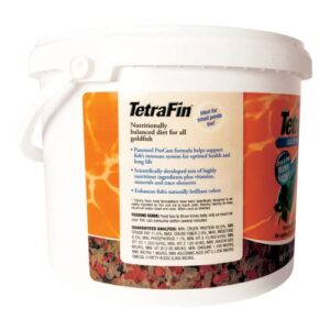 Tetra Goldfish Flakes, Nutritionally Balanced Diet For Aquarium Fish, Vitamin C Enriched Flakes, 4.52 lbs oz