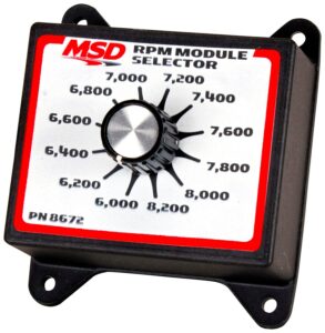 msd 8672 rpm module selector, 6.0k-8.2k