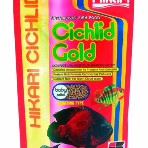 Hikari Cichlid Gold Floating Baby Pellets For Pets, 2-Ounce