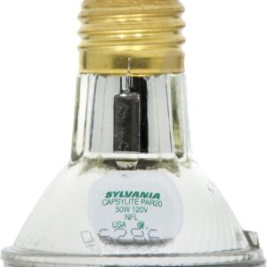 Sylvania 14502 50 Watt PAR20 Narrow Flood Light Bulb / 30 Degree Beam Spread / 120 Volt / 50PAR20