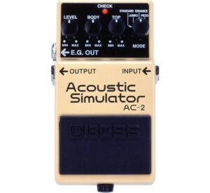 ac-2 boss acoustic effects pedal