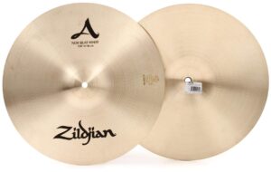 zildjian a series new beat hi-hat cymbals - 14 inches