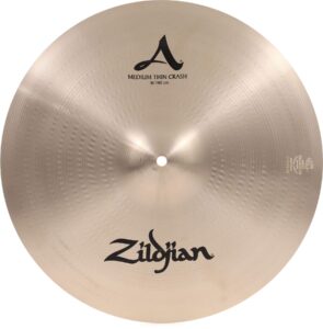 zildjian a series medium-thin crash cymbal - 16 inches