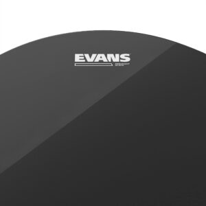 Evans Resonant Black Drumhead, 12 Inch