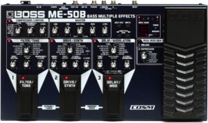 boss me-50b bass multiple effects pedal