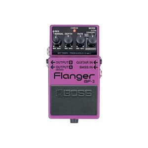 boss bf-3 flanger guitar effects pedal