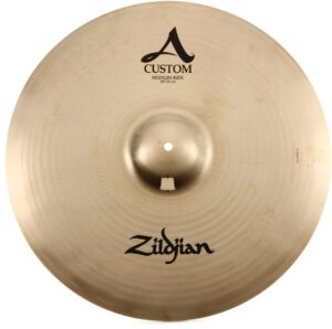 zildjian a custom medium ride cymbal - 20 inches