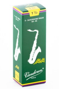 vandoren sr2715 tenor sax java reeds strength 1.5; box of 5