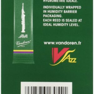 Vandoren SR3025 Soprano Sax JAVA Reeds Strength 2.5; Box of 10