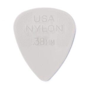 dunlop 44p038 nylon standard pick .38mm- 12 pack