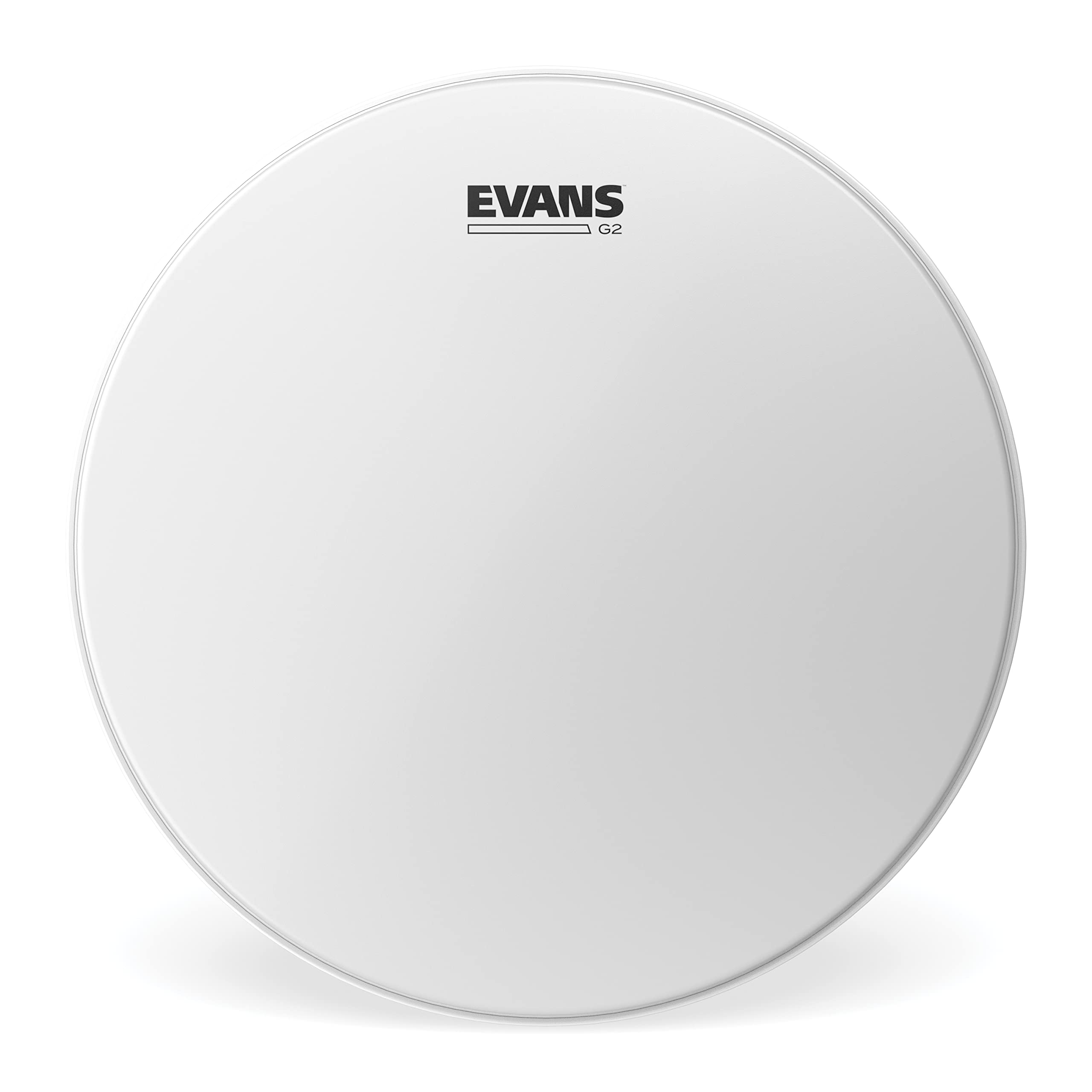 Evans Drum Heads - Hydraulic Red Tom Drumhead, 15 Inch , White