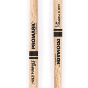 Pro Mark ProMark Drum Mallet - Multi-Purpose Felt Mallet - Soft Felt - For Use with Timpani, Concert Toms and Cymbals - Shira Kashi Oak Handle for Weight - Gradual Taper for Quick Motion - 1 Pair