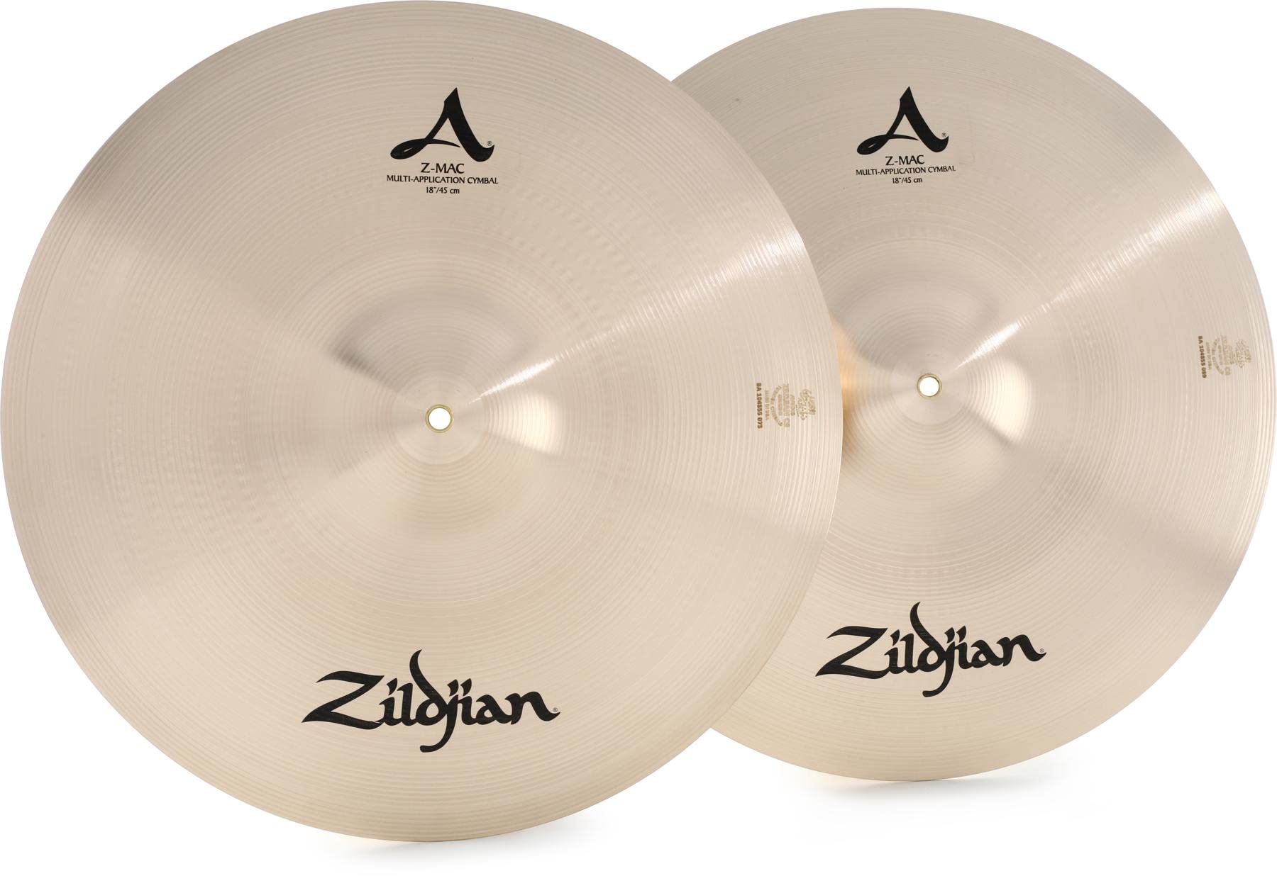 Zildjian 18-inch A Series Z-MAC Crash Cymbals