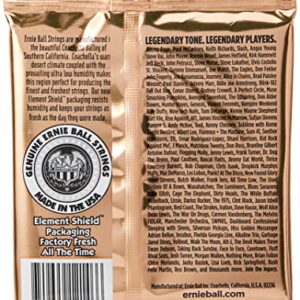 Ernie Ball Earthwood Medium Light Phosphor Bronze Acoustic Guitar Strings, 12-54 Gauge (P02146)