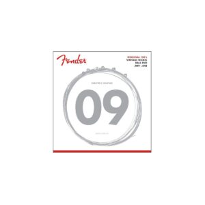 fender original 150 electric guitar strings, pure nickel wound, ball end, 150l .009-.042