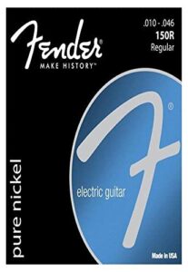 fender 150r pure nickel wound .010-.046 electric guitar strings