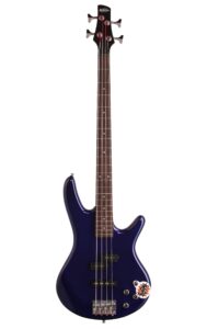 ibanez 4 string bass guitar, right handed, jewel blue (gsr200jb),34 inches