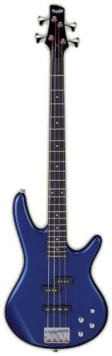 Ibanez 4 String Bass Guitar, Right Handed, Jewel Blue (GSR200JB),34 inches