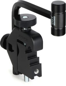 shure a56d universal microphone drum mount accommodates 5/8-inch swivel adapters