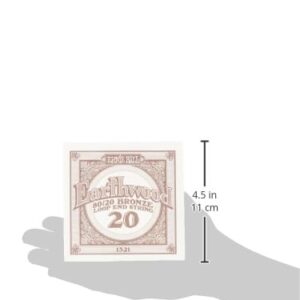 Ernie Ball Earthwood 5-String Bluegrass 80/20 Bronze Banjo Strings, 9-20 Gauge (P02063)