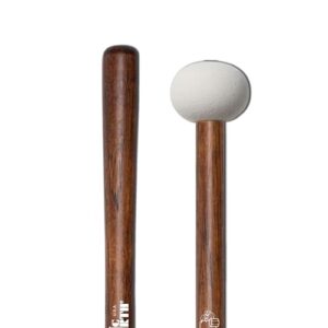 vic firth corpsmaster bass mallet -- medium head - hard