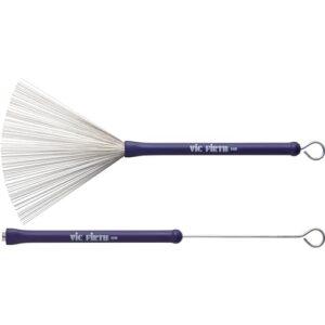 Vic Firth Heritage Brush - Rubber Handle